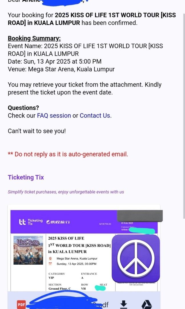 Kiss Of Life Kiss Road in KL Malaysia KIOF VIP Ticket WTS, Tickets & Vouchers, Event Tickets on ...