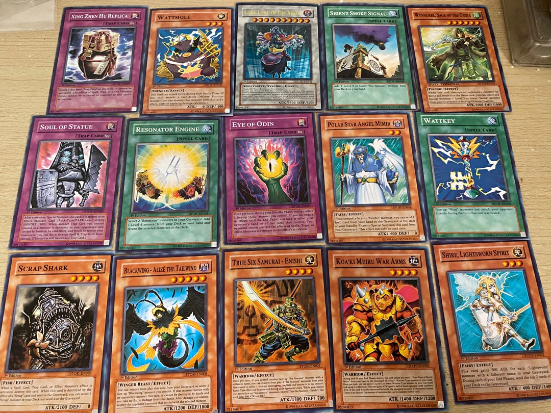 Konami Cards 15pcs, Hobbies & Toys, Toys & Games on Carousell