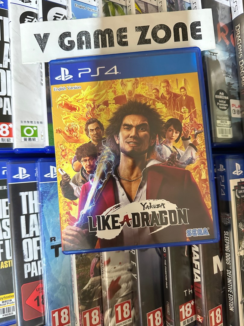 PS4 PS5 Yakuza 7 Like A Dragon | Used Games | Original CD | Physical ...