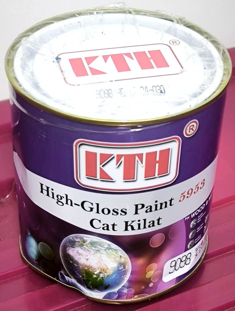 KTH 5953 HIGH GLOSS PAINT - SKYLARK GREY (1L), Everything Else, Others ...