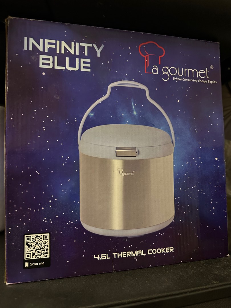 La gourmet infinity blue 4.5L thermal pot, TV & Home Appliances ...