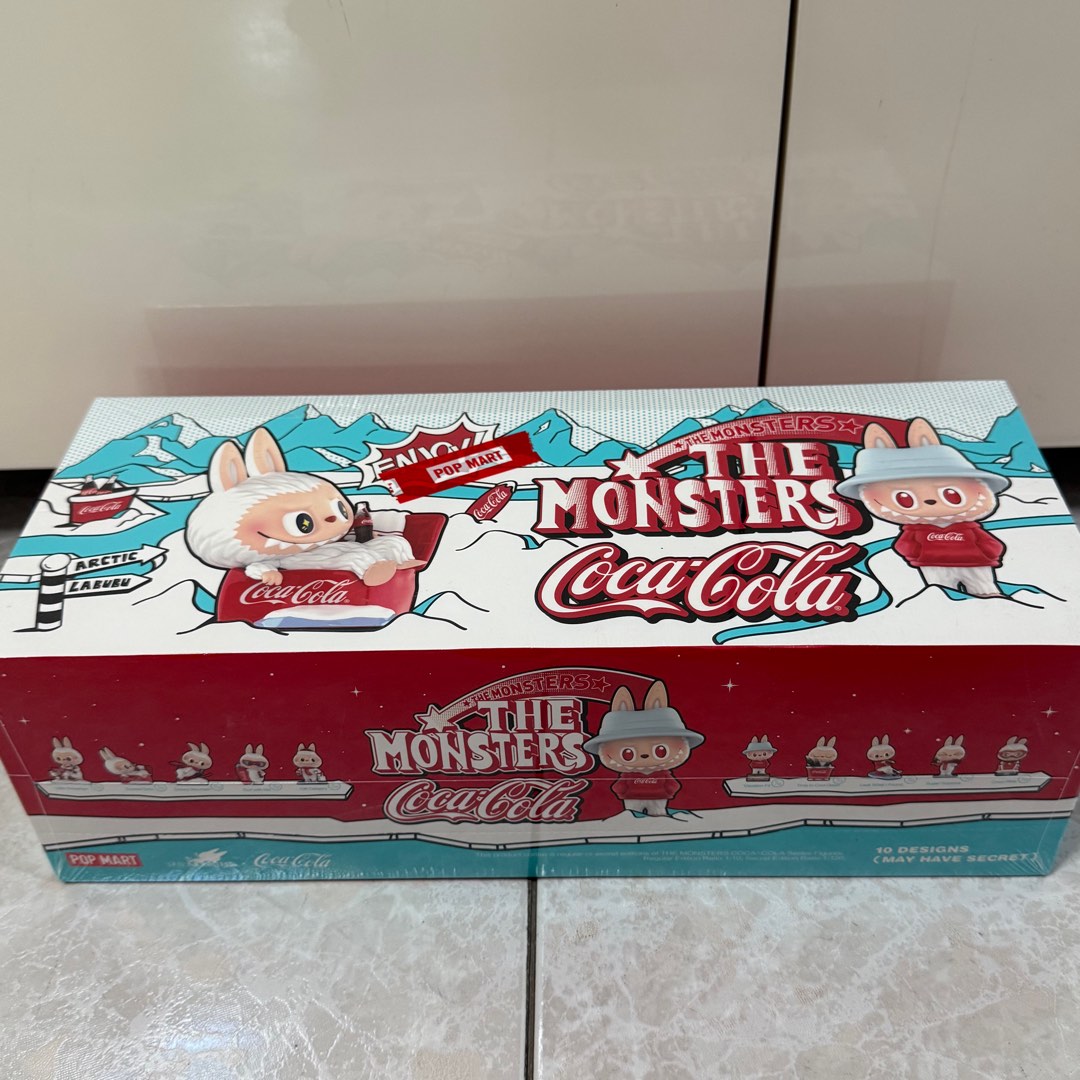 The Monsters Labubu Coca Cola Popmart, Hobbies & Toys, Toys & Games on ...