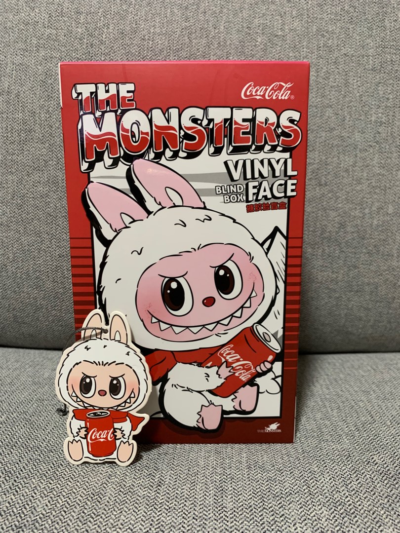 Labubu Coke - Sitting ( Happy Factor ), Hobbies & Toys, Toys & Games on ...