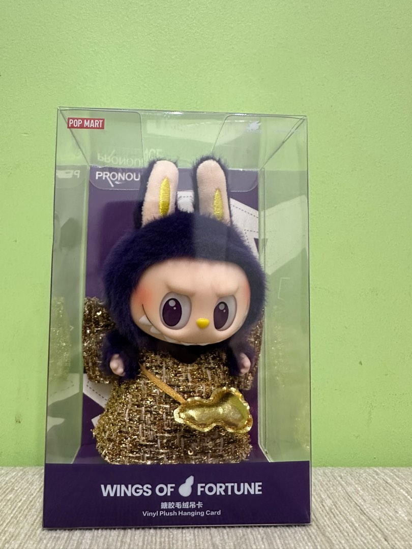 labubu wing of fortune, Hobbies & Toys, Toys & Games on Carousell