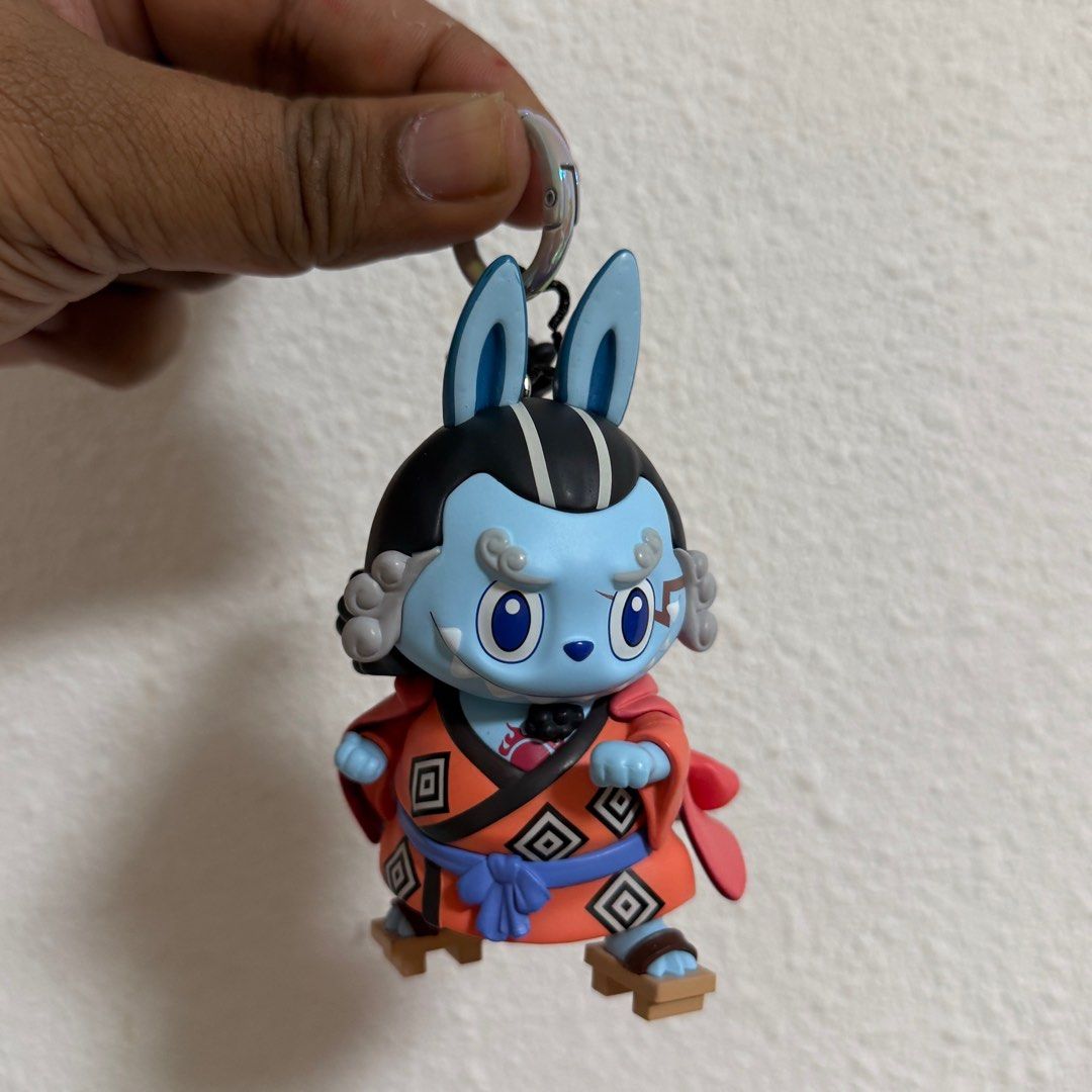 Labubu x One Piece Jinbe Keychain The Monsters, Hobbies & Toys, Toys ...