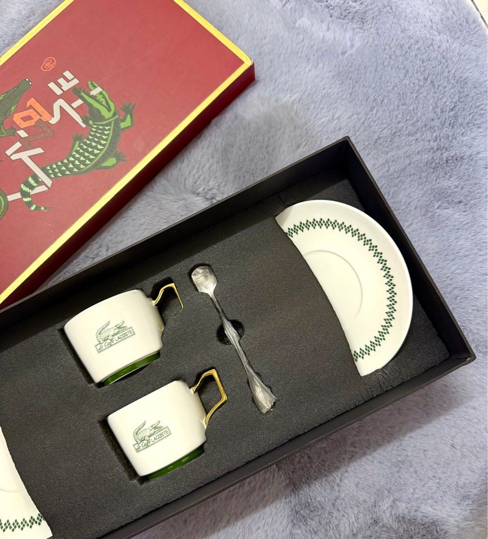Lacoste Coffee/ Tea Set, Furniture & Home Living, Kitchenware ...