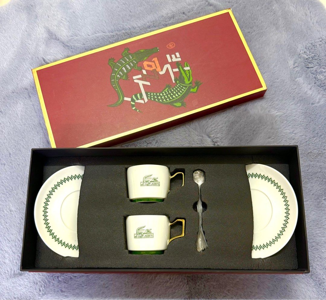Lacoste Coffee/ Tea Set, Furniture & Home Living, Kitchenware ...