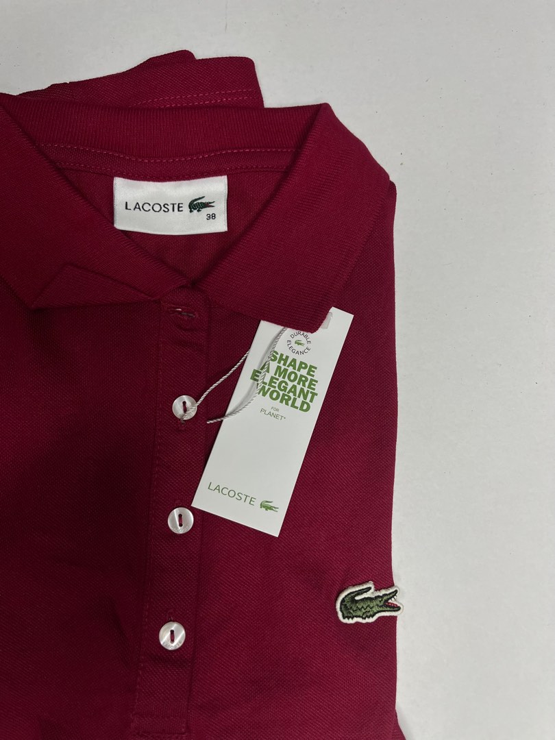 Lacoste Polo Shirts Branded New With Tag Regular Fit Slim Fit, Men's Fashion, Tops & Sets ...