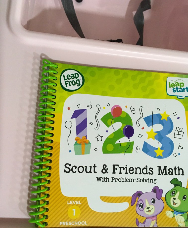 Leapfrog leap start level 1 preschool 123 scout & friends math with ...