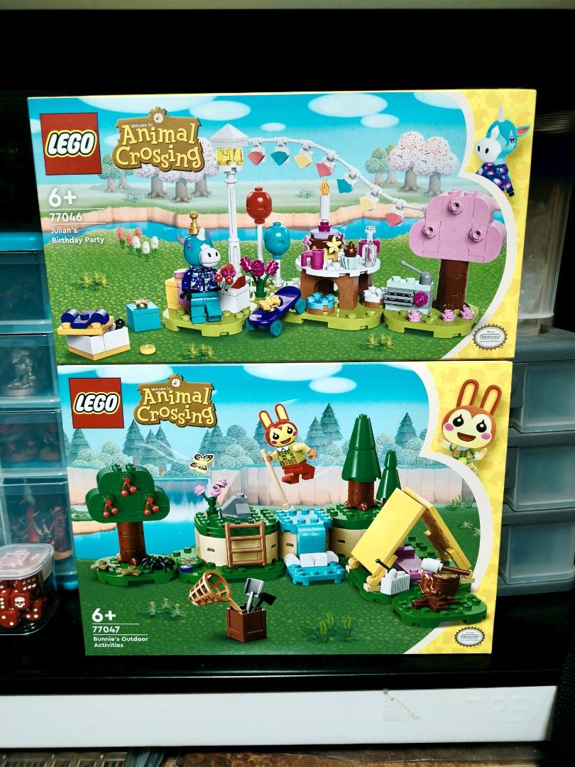 Lego Animal Crossing 77046 Julian + 77047 Bunnie Set of 2 NEW, Hobbies & Toys, Toys & Games on ...
