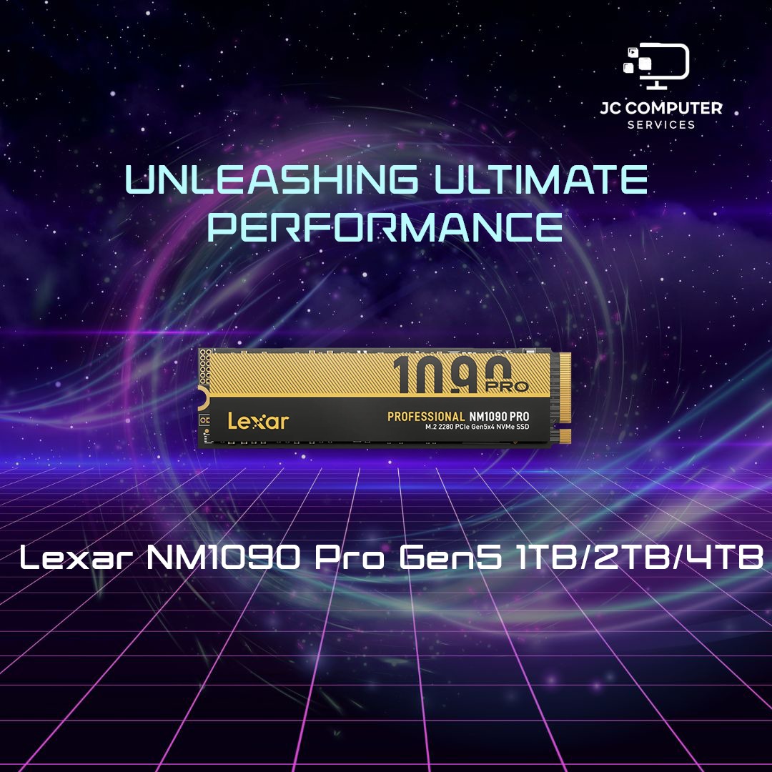 Lexar NM1090 Pro Gen5 1TB 2TB 4TB Desktop PC Computer Laptop Notebook ...