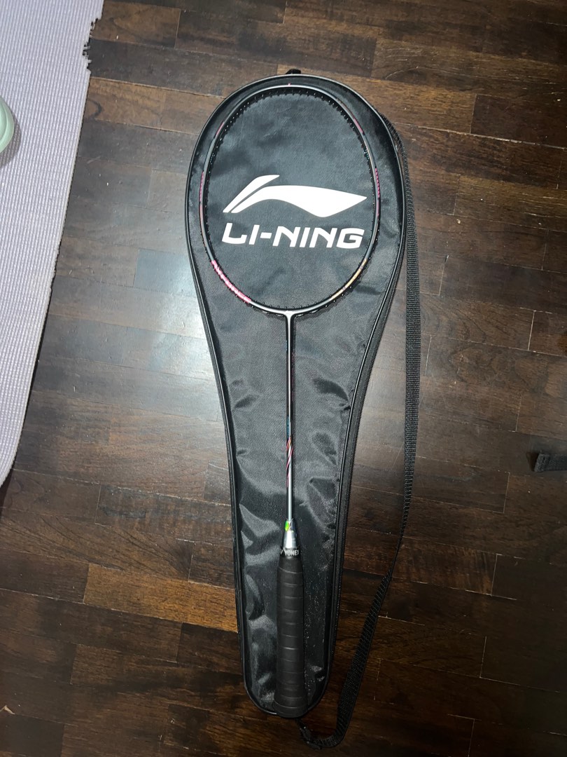 Lining Axforce 80 3ug5 badminton racket, Sports Equipment, Sports ...