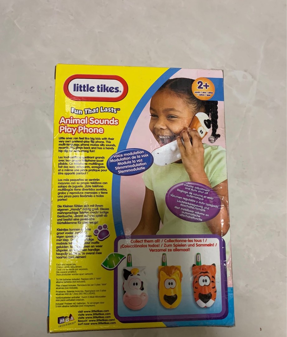 Little Tikes Animals Sound Play Phone, Hobbies & Toys, Toys & Games on ...