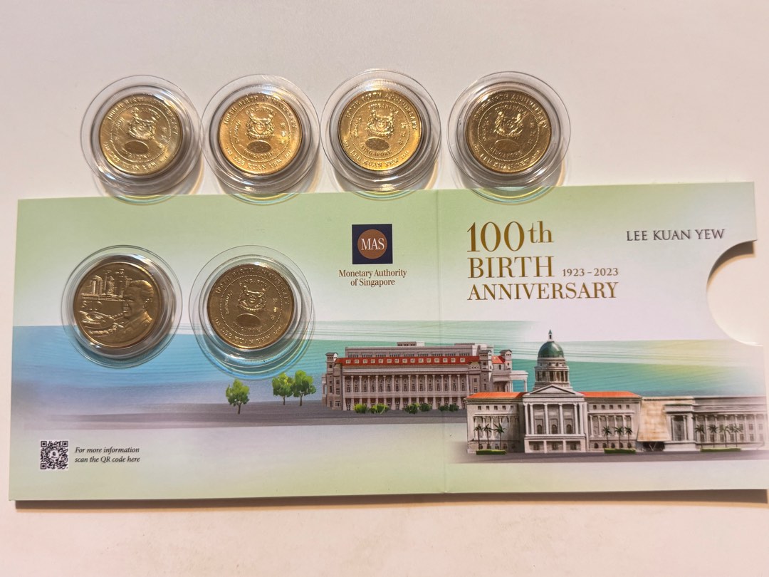 LKY 100th Birthday Anniversary Gold Coin, Hobbies & Toys, Memorabilia ...