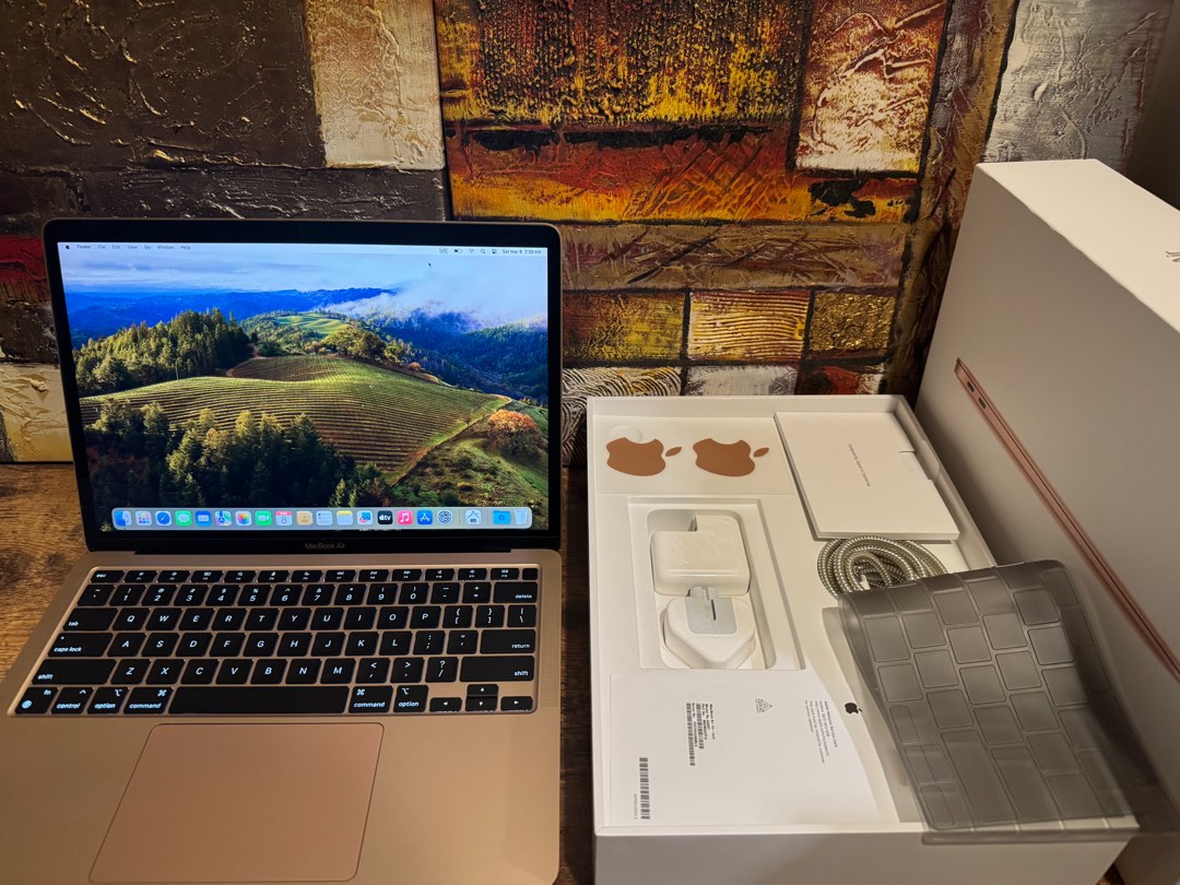 MACBOOK AIR 13 M1 256GB ROSE GOLD, Computers & Tech, Laptops ...