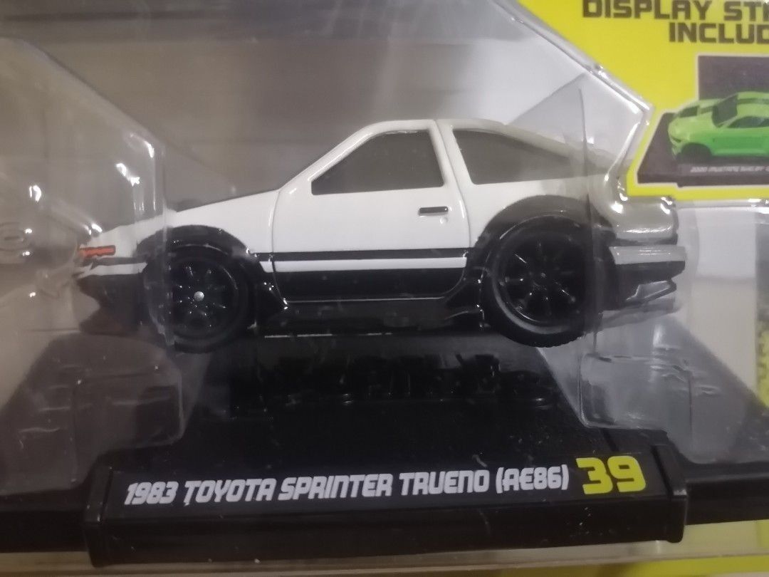 Maisto 2023 Muscle Machines No. 39 1983 Toyota Sprinter Trueno (AE86) - White, Hobbies & Toys ...