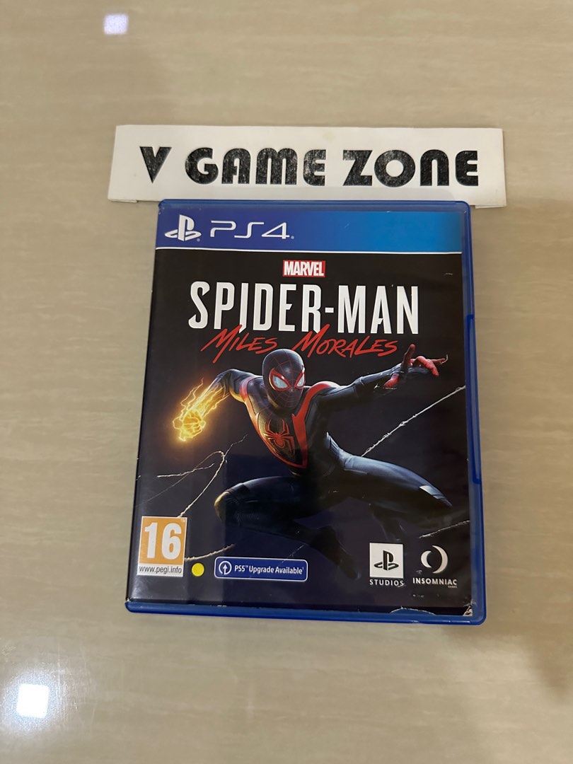 Marvel Spider Man Miles Morales Spiderman | Used Games | Original CD ...