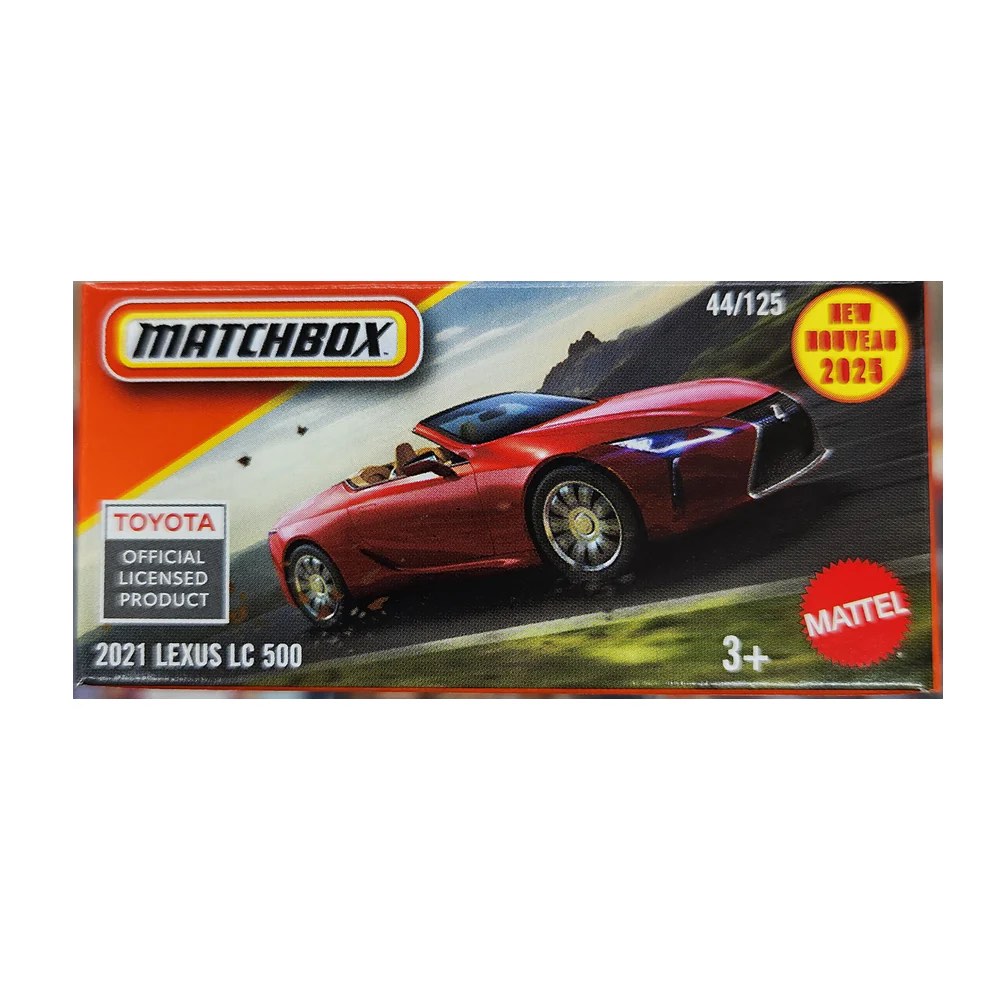 matchbox powergrab 2021 lexus lc 500 convertible red box toyota Hot ...