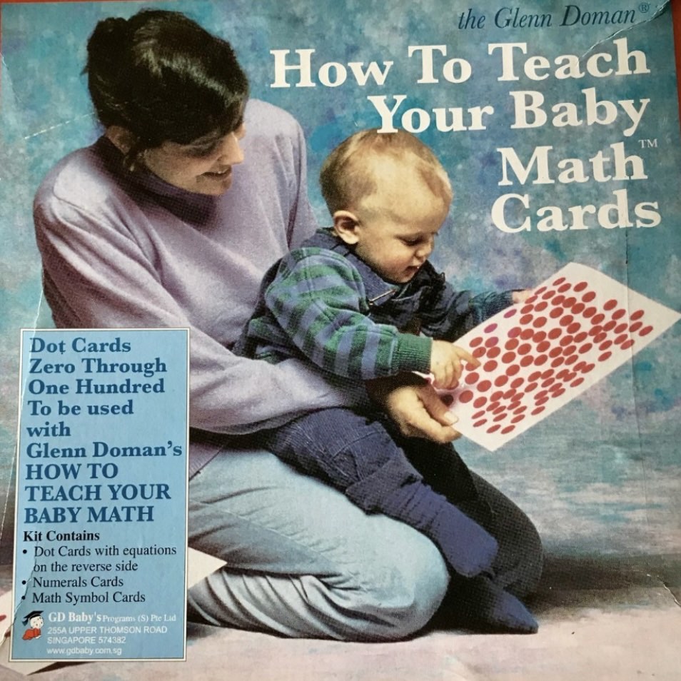 MATHS DOT FLASH CARD, Babies & Kids, Infant Playtime on Carousell