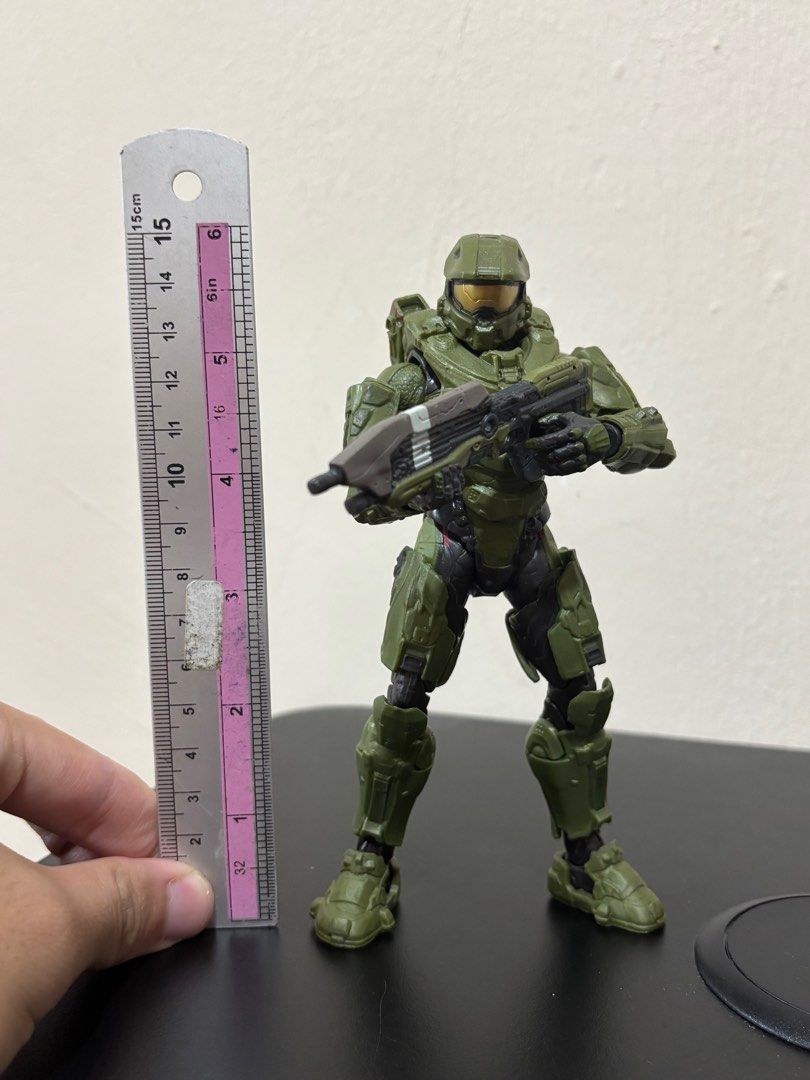 Mattel 1/12 Master Chief not mafex marvel legends neca mcfarlane mezco ...