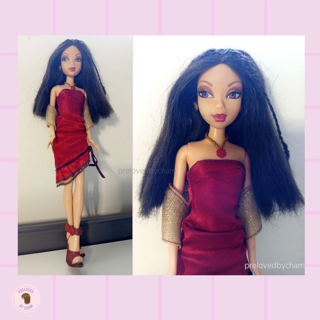 Mattel My Scene Club Birthday Nolee Doll with Getting Ready Hudson Doll ...