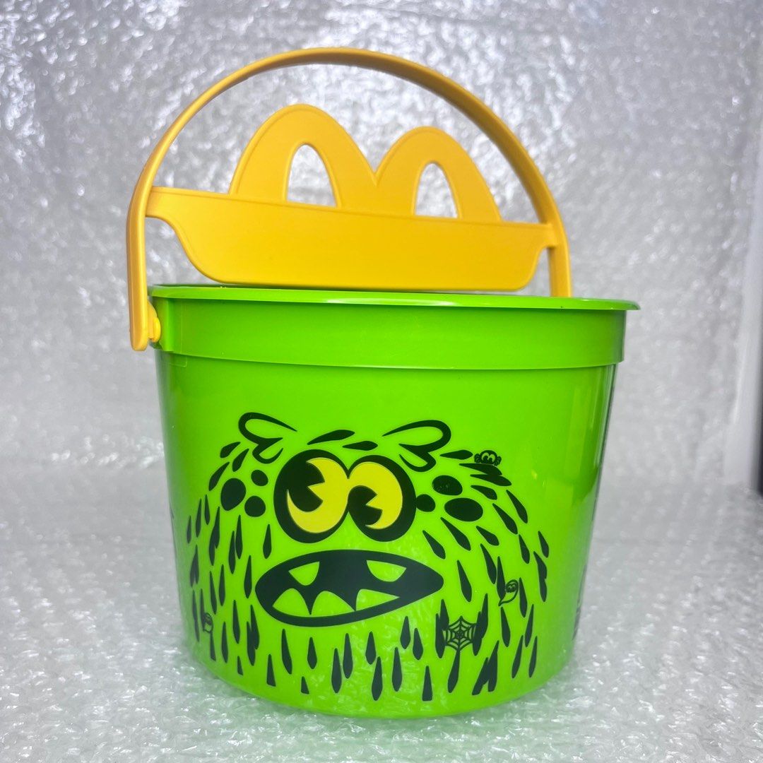 McDonald's Halloween Boo Bucket Green Kids Happy Meal Toy, Hobbies ...