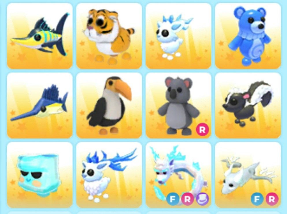 Adopt me pets for sale!! Frost fury, Halloween Ghost dragon, Squid ...