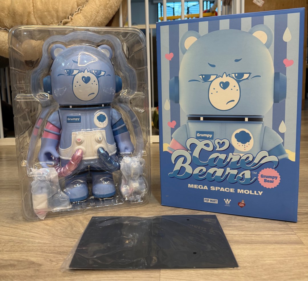Mega Space Molly Grumpy Bear 100% & 400% for sale!, Hobbies & Toys ...