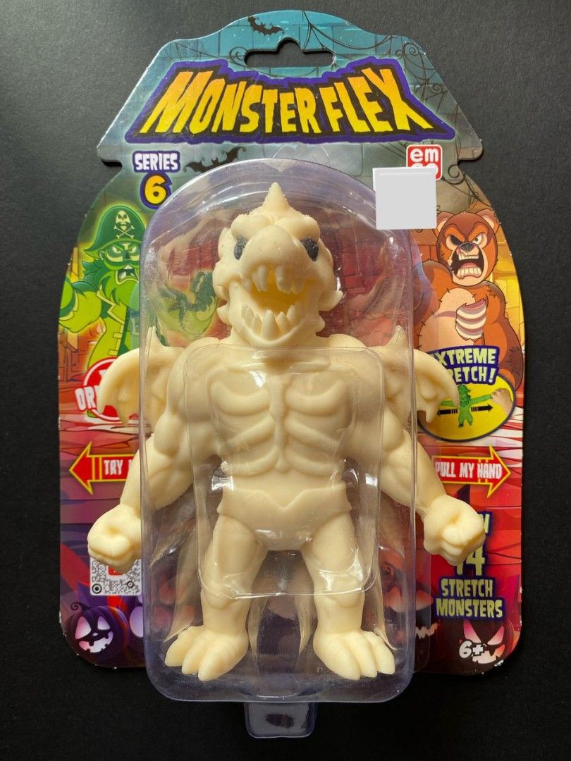 Monster flex elastic toys skeledragon and Red knight wolverine Deadpool ...
