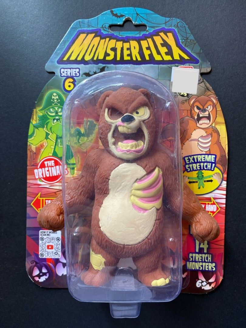 Monster flex elastic toys zombie Teddy and zombie werewolf wolverine ...