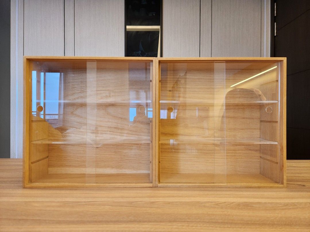 MUJI FIGURINE DISPLAY CASE, Video Gaming, Gaming Accessories, Cases ...