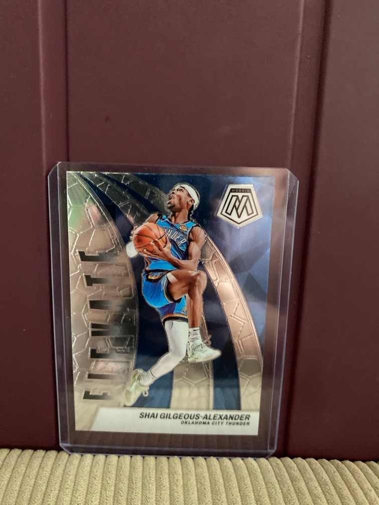 NBA cards (Panini) Shai Gilgeous-Alexander (Elevate), Hobbies & Toys ...