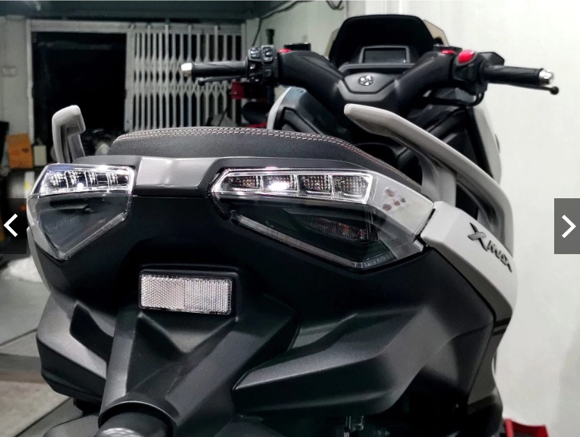 Nemo Xmax V2 Rear Lamp Cover Clear Albino Yamaha Xmax 250 300 2024 2025 ...