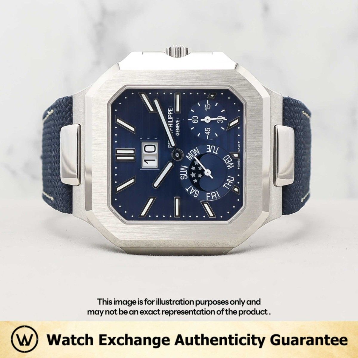 New Jan 2025 Patek Philippe Cubitus Composite Fabric 5822P-001 Sunburst ...