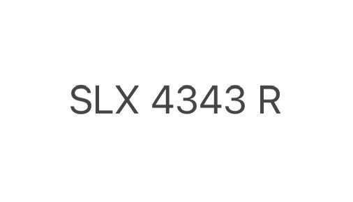 Nice SLX4343R Bidded Number Plate for sale, Car Accessories, Car Plates ...