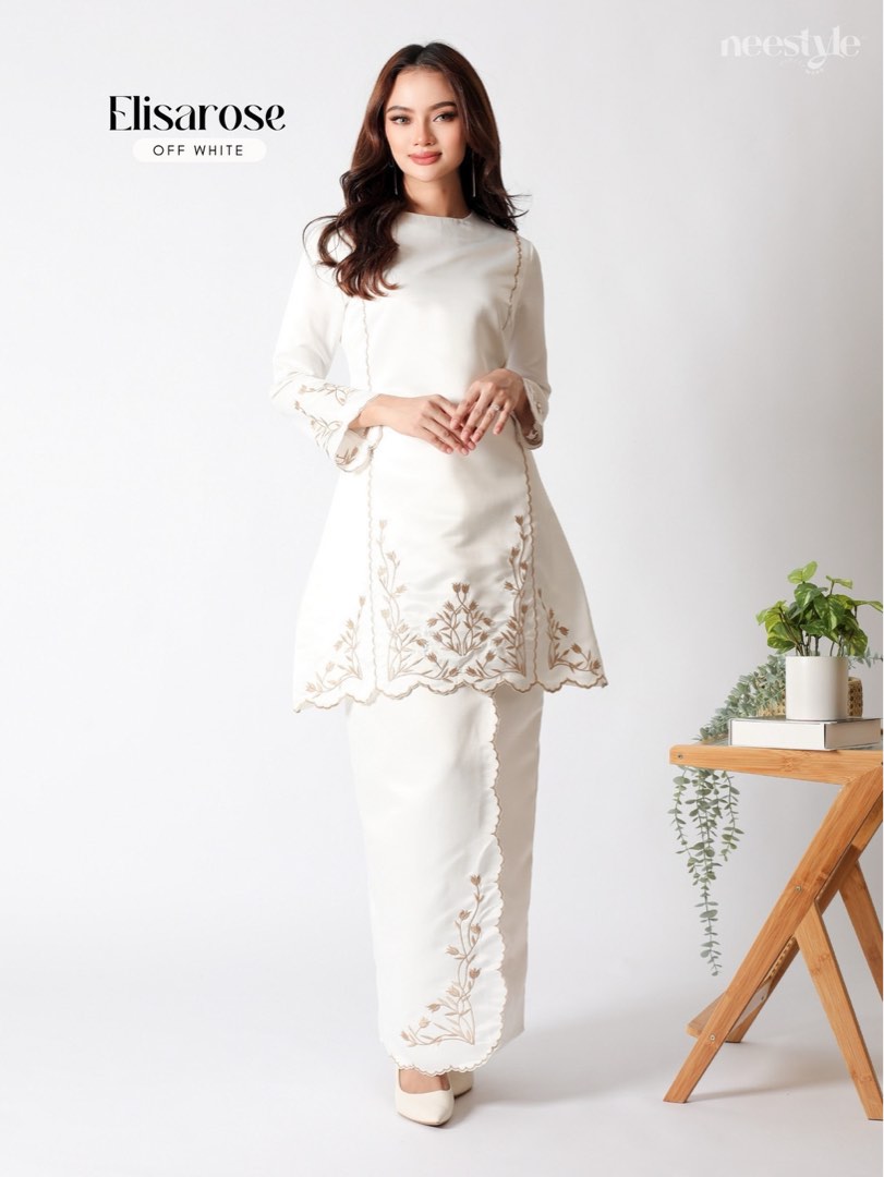 Nikah Combo Set, Women's Fashion, Muslimah Fashion, Baju Kurung & sets ...