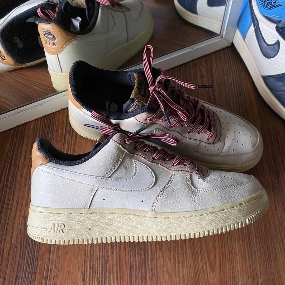 Nike Air Force 1 low white cream casual original murah not af1 jordan ...