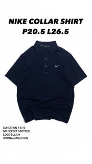 NIKE SWOOSH COLLAR SHIRT, Men's Fashion, Tops & Sets, Tshirts & Polo ...