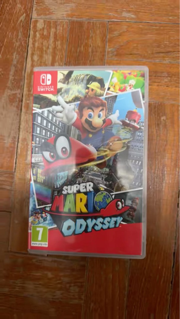 Nintendo Switch Super Mario Odyssey, Video Gaming, Video Games ...