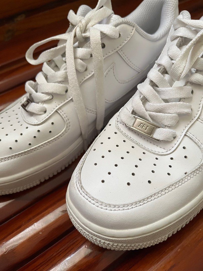 Original ‼️ Af1 nike air force 1 all white, Men's Fashion, Footwear ...