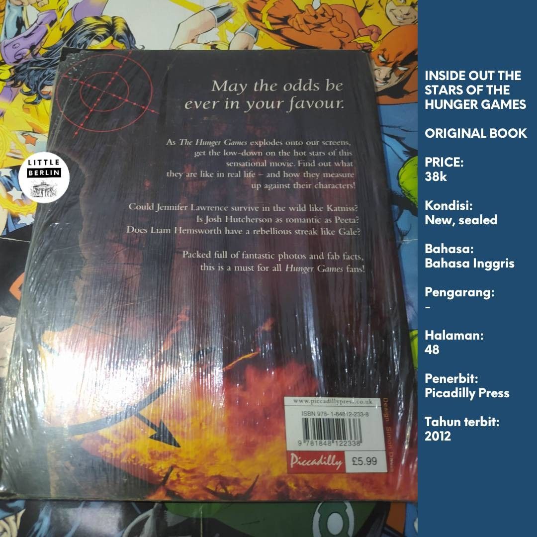 ORIGINAL Inside Out The Stars of HUNGER GAMES Movie Magazine Import ...