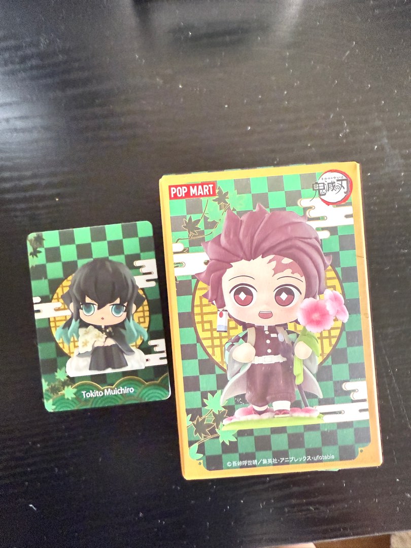 Original Pop Mart Demon Slayer Birth Flower Series - Muichiro Tokito ...