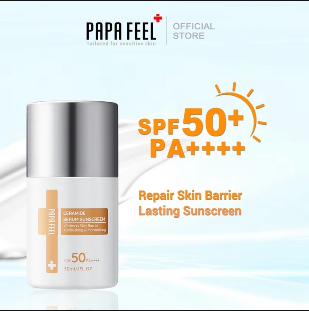 Papa feel sunscreen, Beauty & Personal Care, Face, Face Care on Carousell