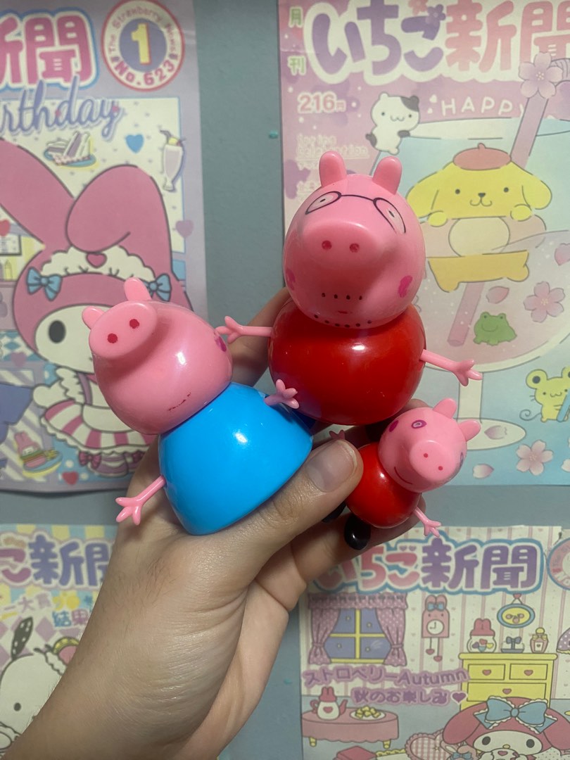 Peppa Pig Bundle Figure, Hobbies & Toys, Toys & Games on Carousell