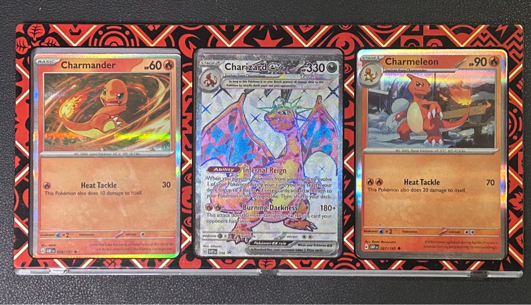 Pokemon Charizard Evo lot (from Charizard Ex Premium Collection ...