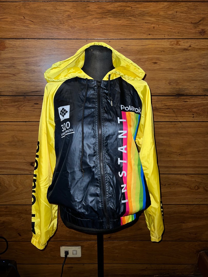 Polaroid zip up hoodie parka, Women's Fashion, Coats, Jackets and ...
