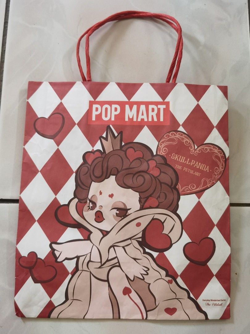 Pop Mart Paper Bags used, Hobbies & Toys, Toys & Games on Carousell