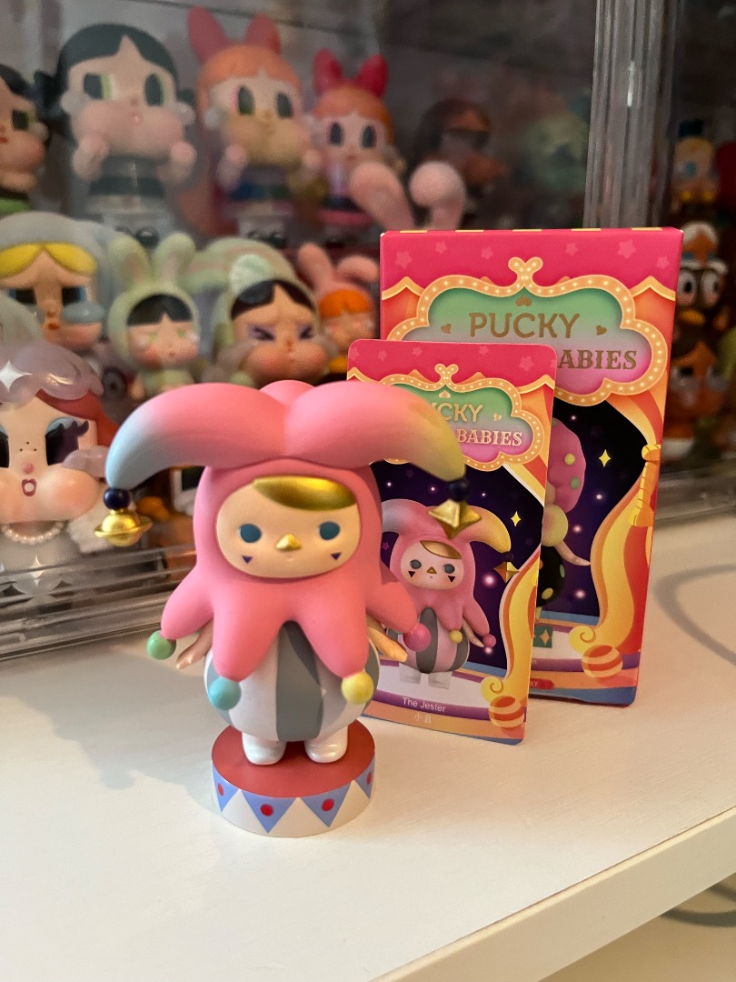 POP MART Pucky Circus Babies - The Jester, Hobbies & Toys, Toys & Games ...