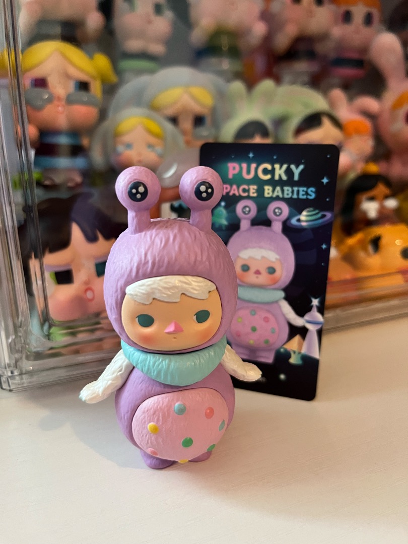 POP MART Pucky Space Babies Series - Furry Alien, Hobbies & Toys, Toys ...