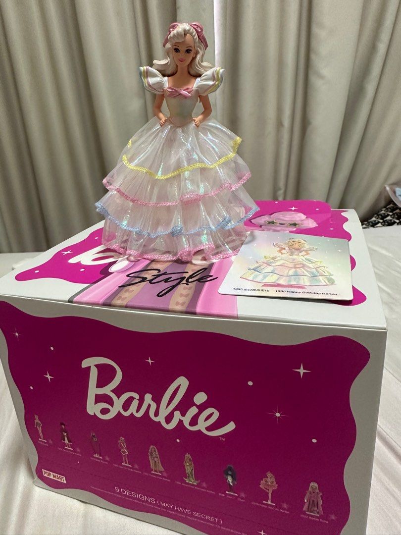 Popmart BARBIE style FULL SET with *Secret*, Hobbies & Toys, Toys ...
